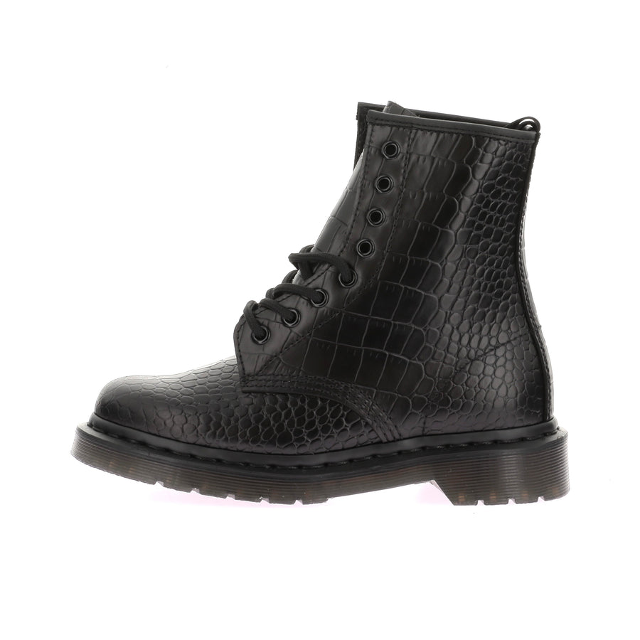 Boots & bottines DR MARTENS 1460 NEW VIBRANCE CROCO 42679001 Noir Bla - GDC